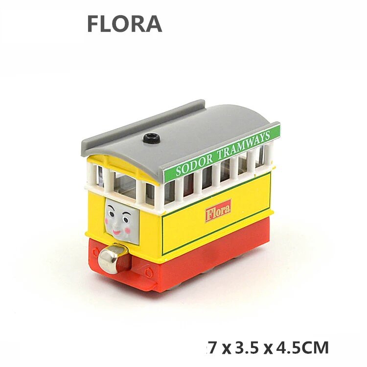 Thomas & Friends Flora, желтый металлический поезд