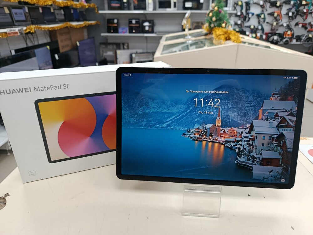 Huawei Планшет Huawei MatePad SE 11 (2024) LTE AGS6-L09 4/128Gb, серый БУ уценка