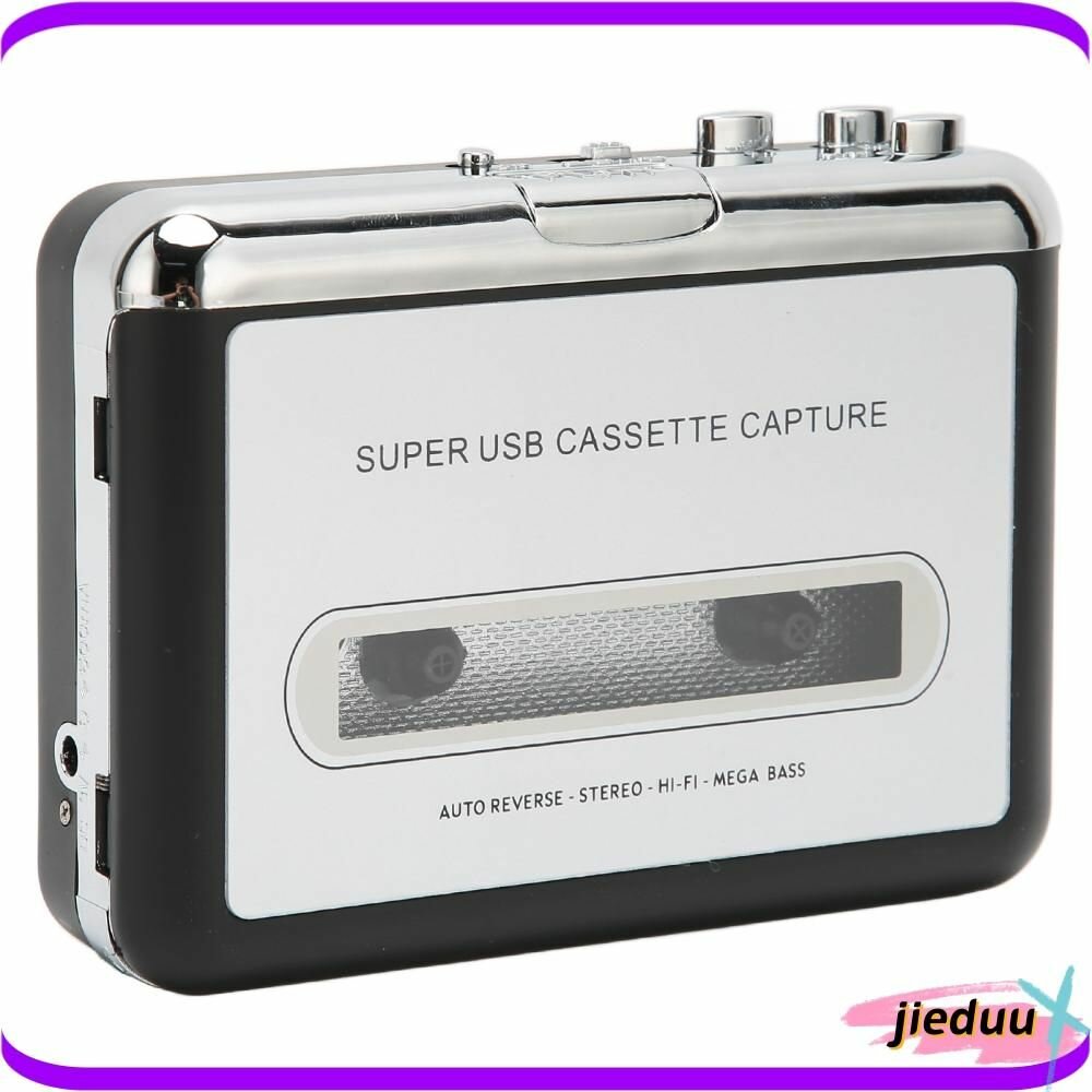 Кассетный плеер, компактный, для быстрого преобразования кассет в цифровой формат