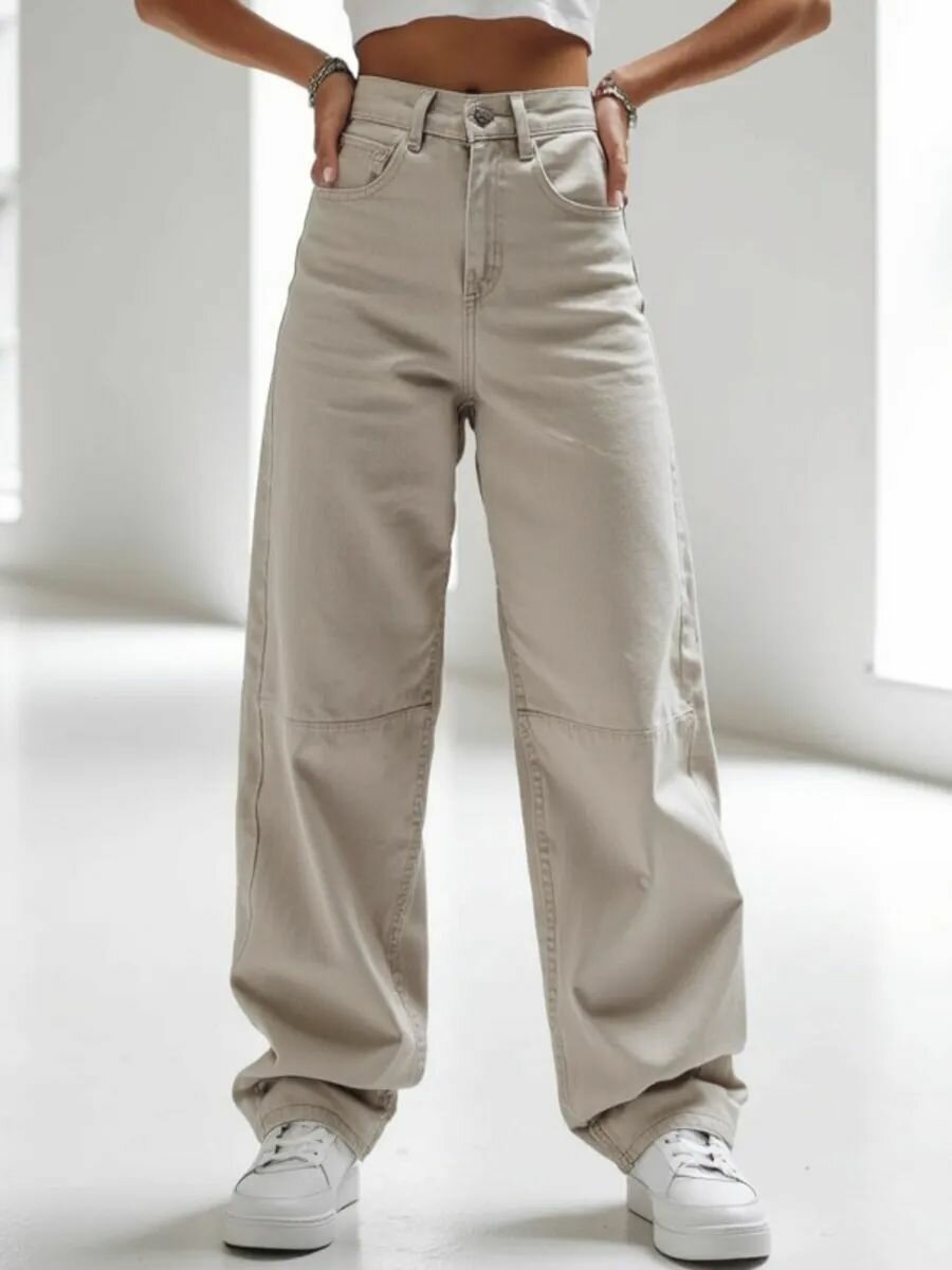 Джинсы багги 