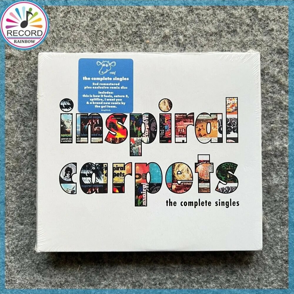 CD Inspiral Carpets The Complete Singles 3CD 1Z05006 запечатанный совершенно новый альбом