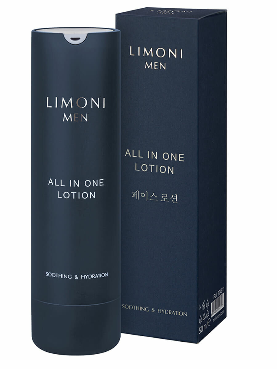 Мужской крем-лосьон для всех типов кожи ALL IN ONE LOTION, 50ml, LIMONI MEN