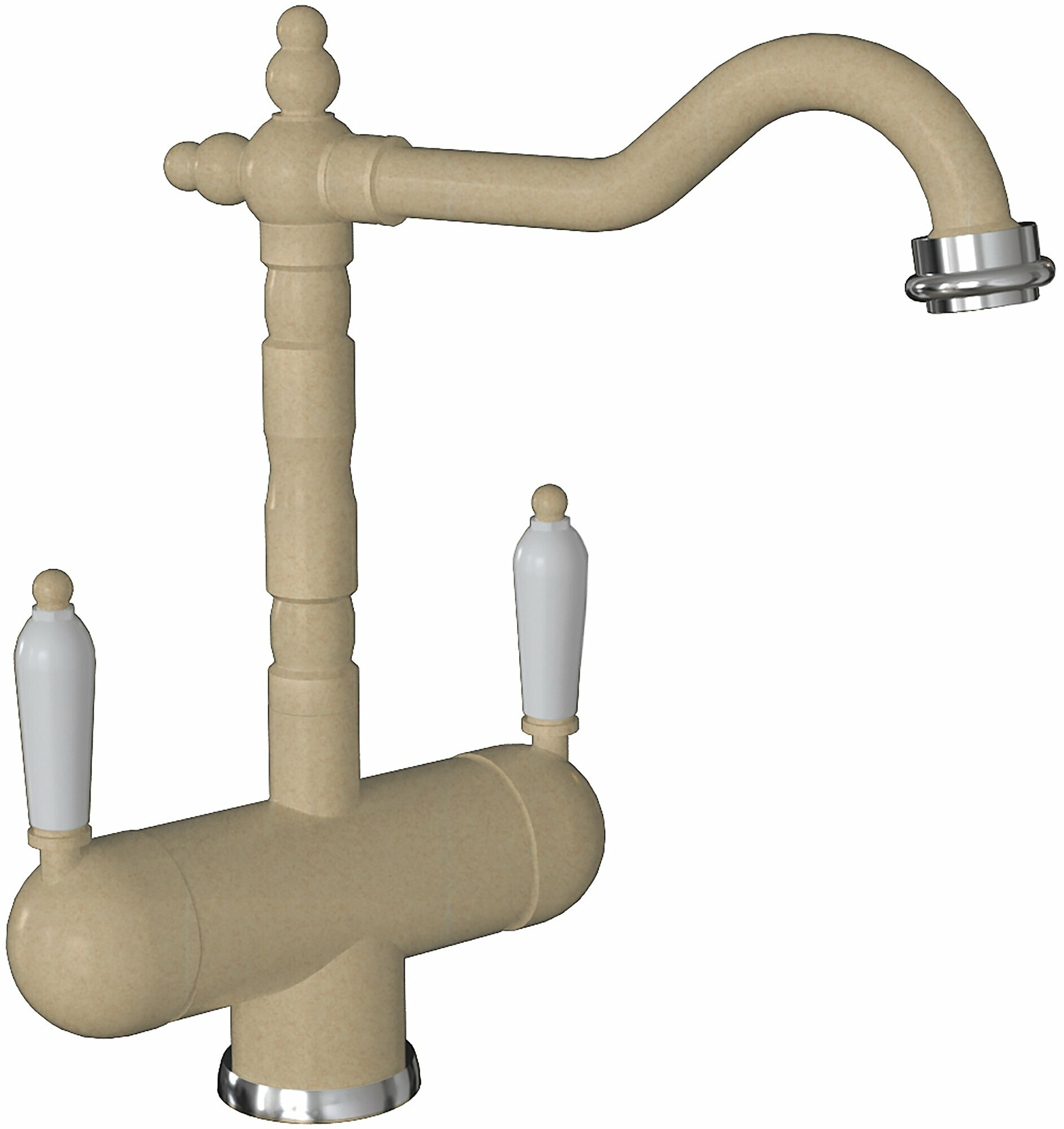 Смеситель Florentina Ария FL под фильтр, бежевый Fg (333.21H.2113.104)