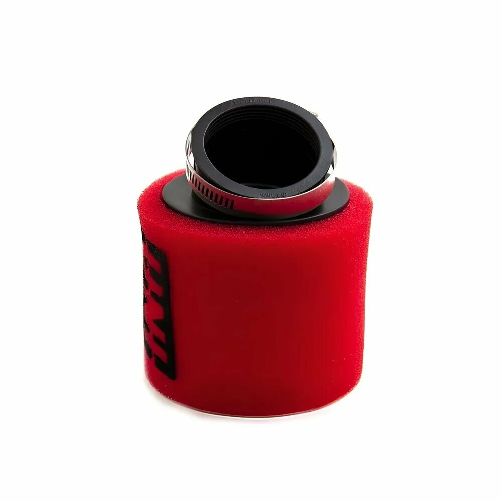 Фильтр воздушный (красный) 42 мм Нулевик для мотоцикла, питбайка, скутера