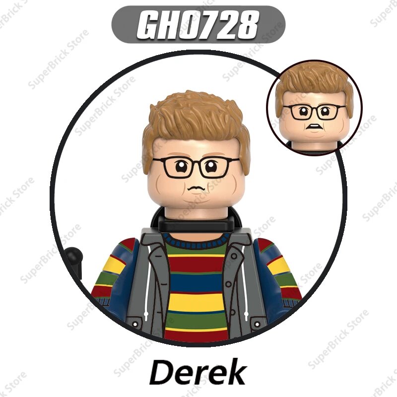 Фигурка LEGO Derek Stranger Things, без коробки