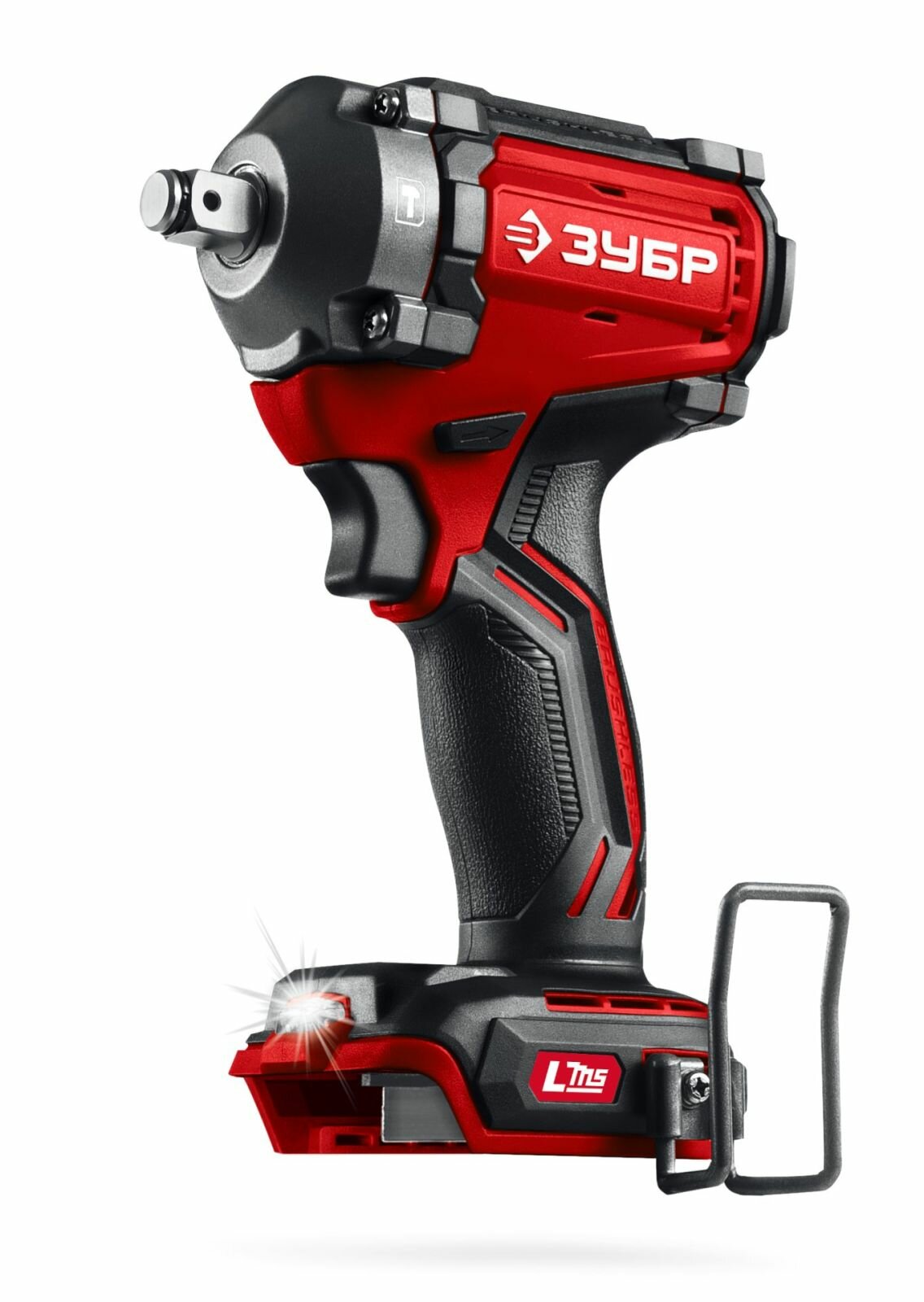 Гайковерт аккумуляторный ЗУБР 20В, 500 Нм, без АКБ LMS, бесщеточный ударный