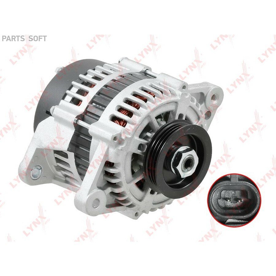 Генератор 65A CHEVROLET Spark 0.8-1.0 05>, DAEWOO Matiz 0.8-1.0 98> от официального дистрибьютора, LYNXAUTO, артикул EA1333