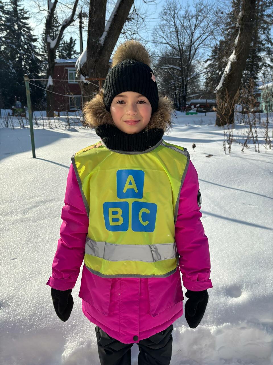 Школьный жилет Безопасность на дороге