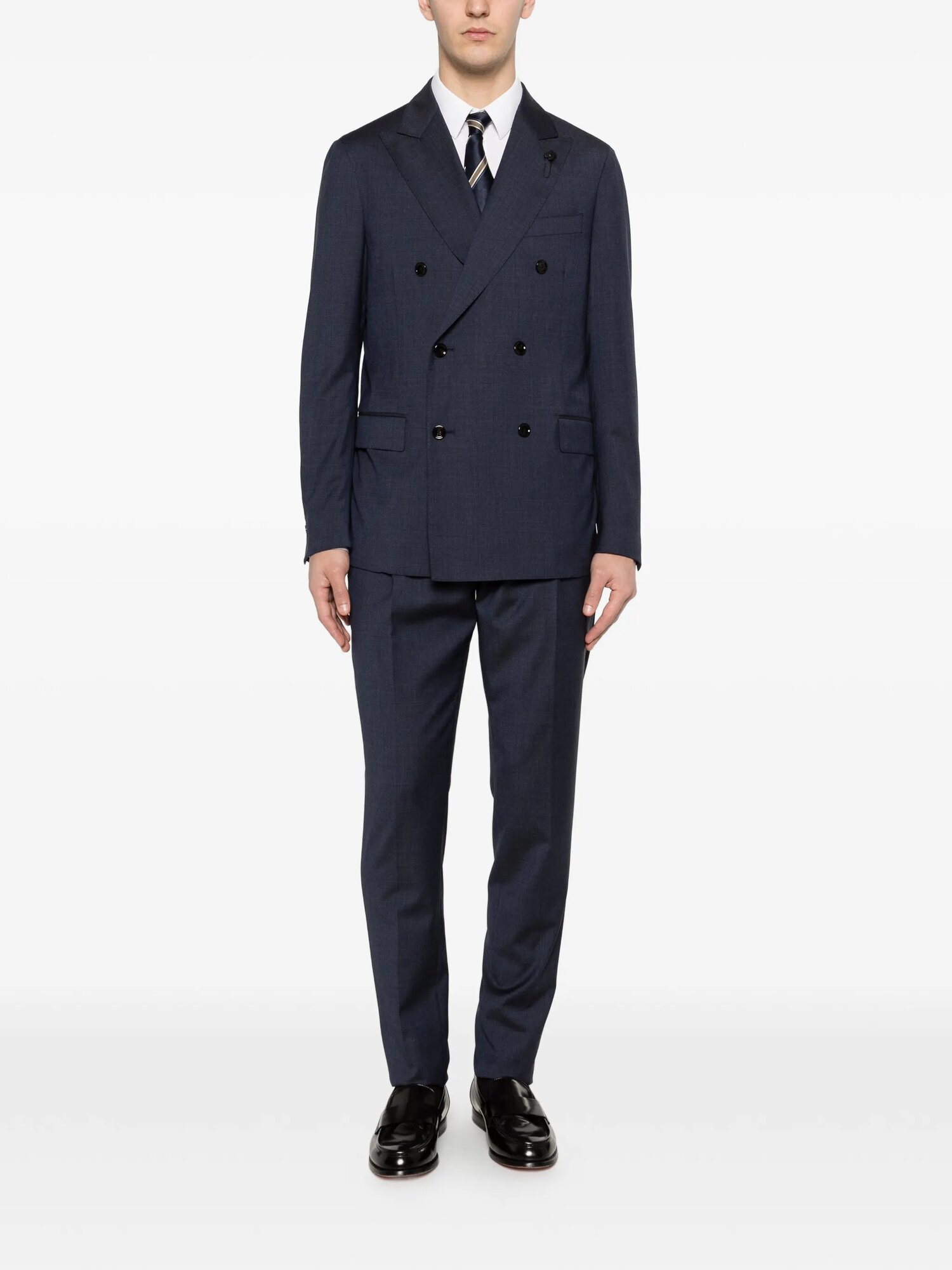 Комбинезон Lardini Double-breasted suit, размер 52, blue — фото 1
