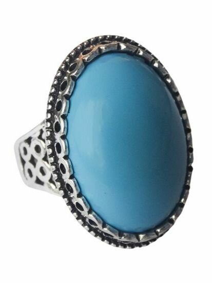 Кольцо, искусственный камень