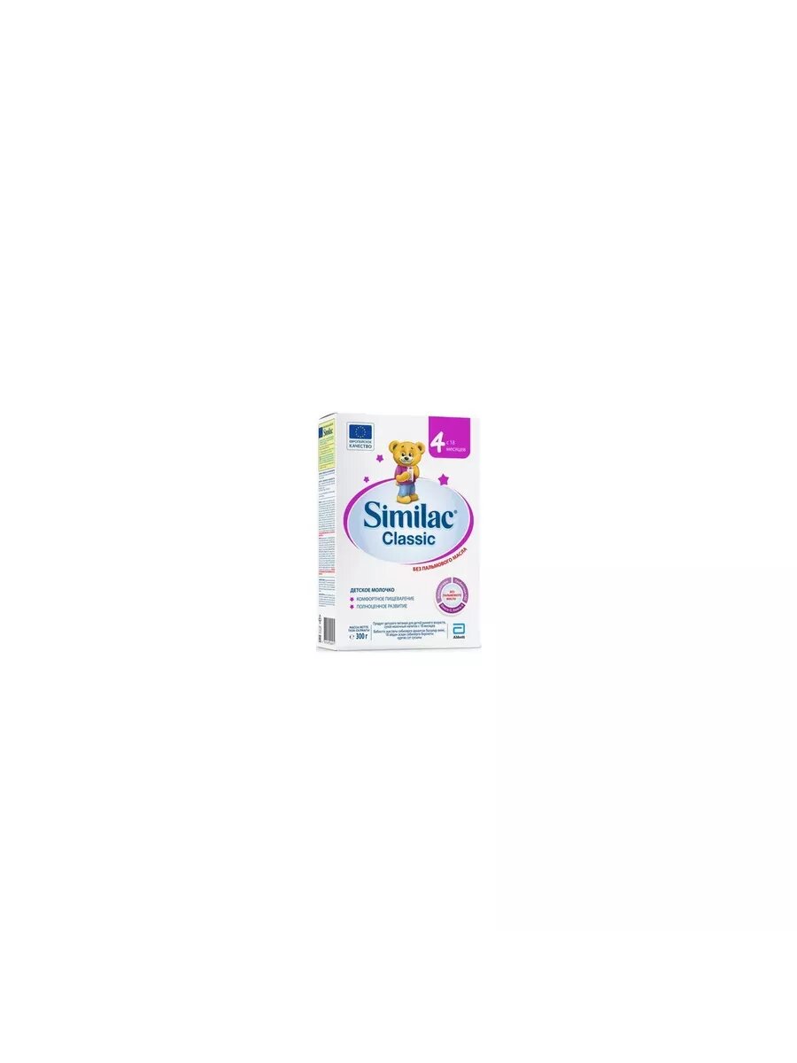 Similac 4 Classic смесь сухая молочная 300г картон. уп.