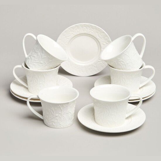 Чайный набор Lefard "Meadow" на 6 пер. 12 пр. 250 мл