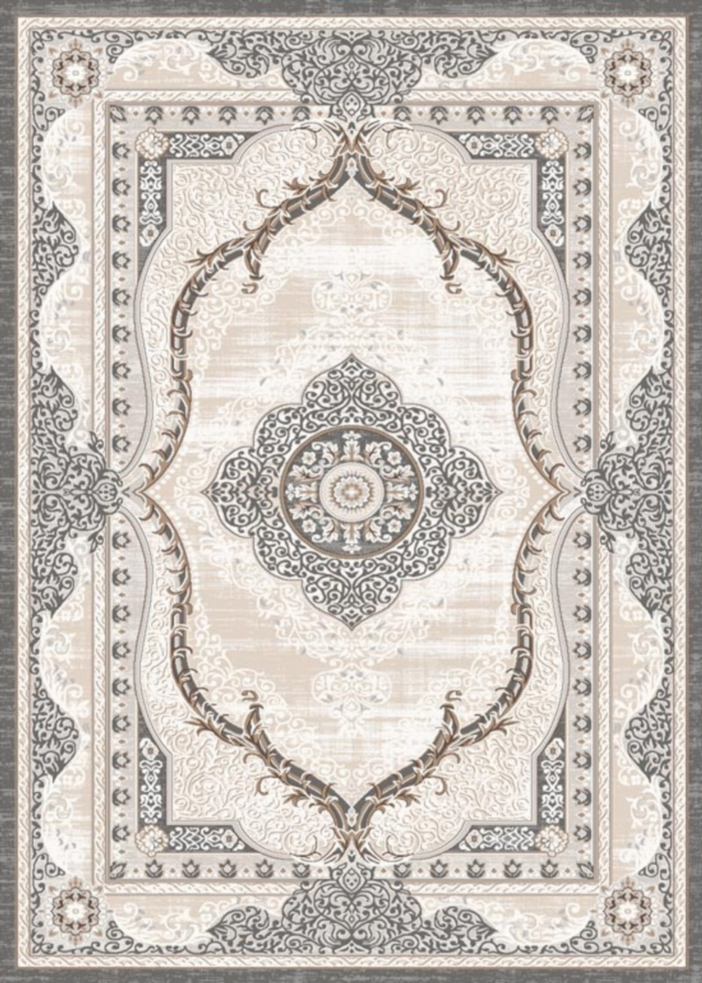 Ковер Премиум дизайн 20128 цвет 25126 0.8x1.5м