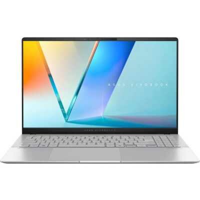 Ноутбук VivoBook S 16 M3607HA 90NB16F2-M00EF0_Win11P AMD Ryzen 7 260, 3.8 GHz - 5.1 GHz, 16384 Mb, 16" 1920x1200, 512 Gb SSD, AMD Radeon 780M, Windows 11 Professional, серебристый, 1.7 кг, 90NB16F2-M00EF0_Win11P