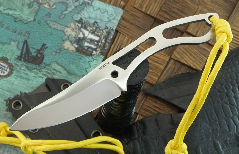 Скелетный нож АиР Шейный, сталь 100Х13М