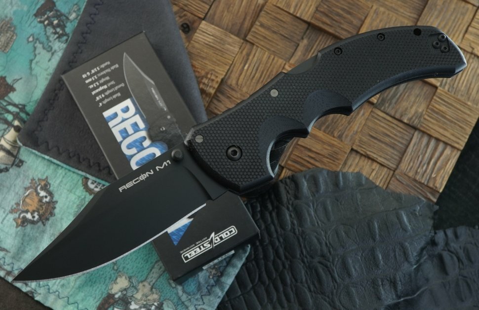 Складной нож Cold Steel Recon M1 Clip Point, сталь Magnacut