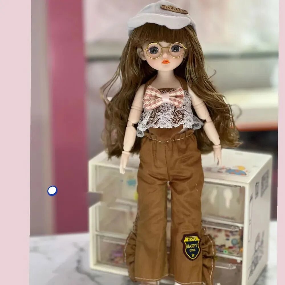 Большая кукла для девочки с длинными волосами 30 см Funky Toys