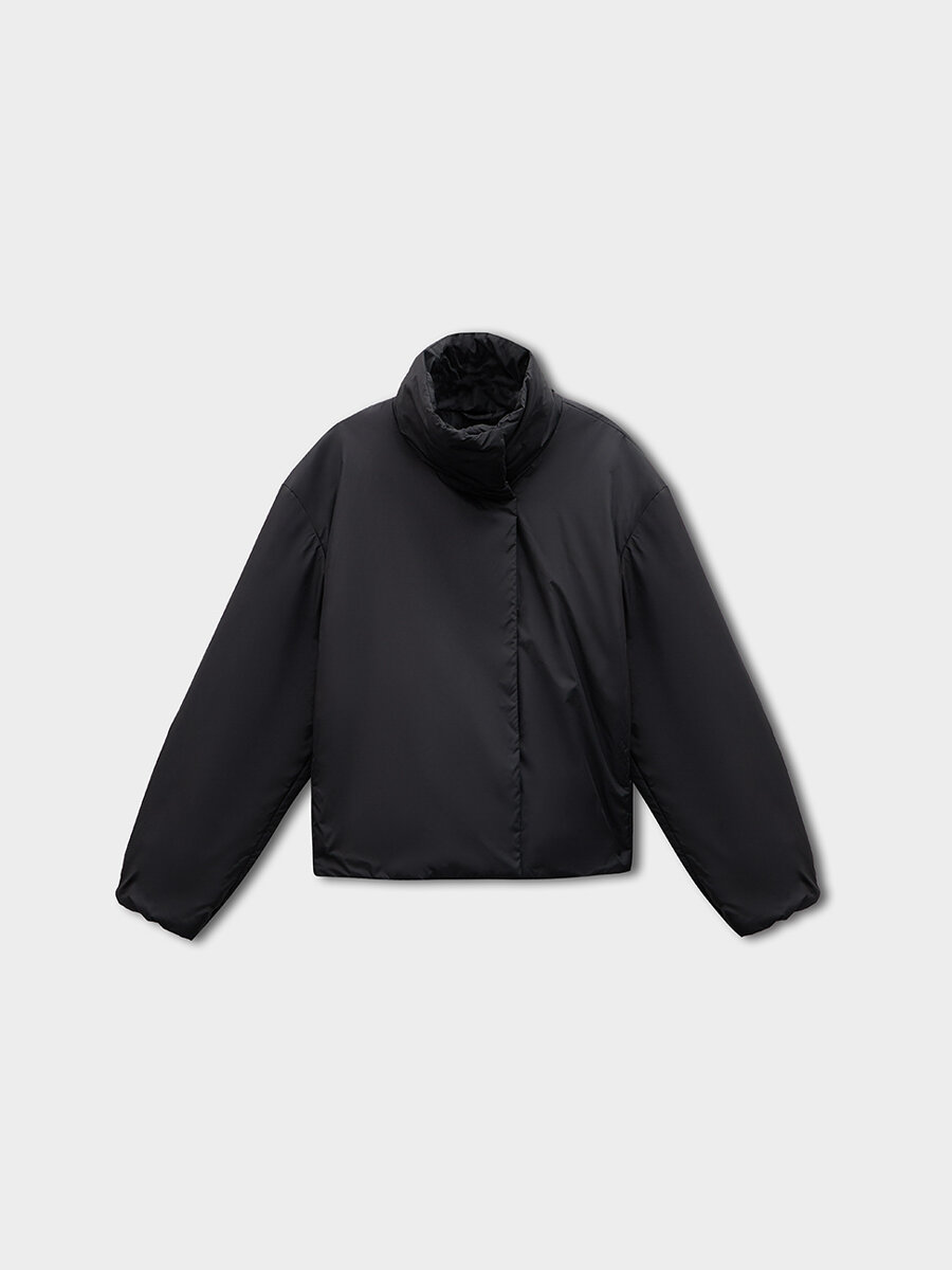 GATE31 Куртка Атланта с высоким воротником (Черный-M)