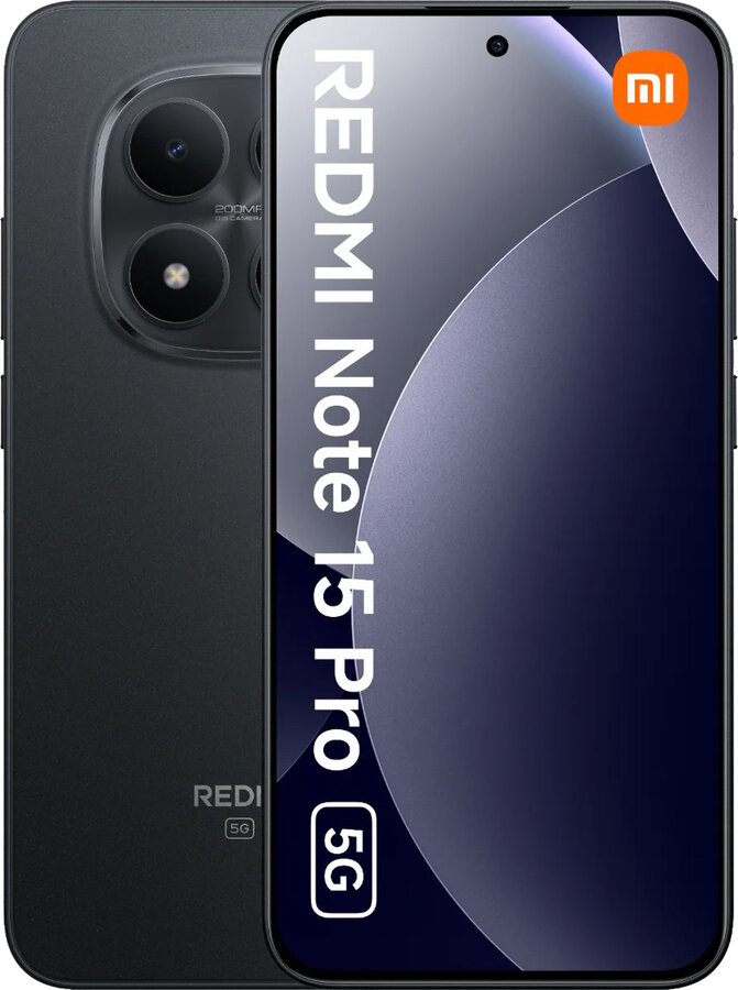 Смартфон Xiaomi Redmi Note 15 Pro 5G 8/256Gb Black NFC RU (Global Version)