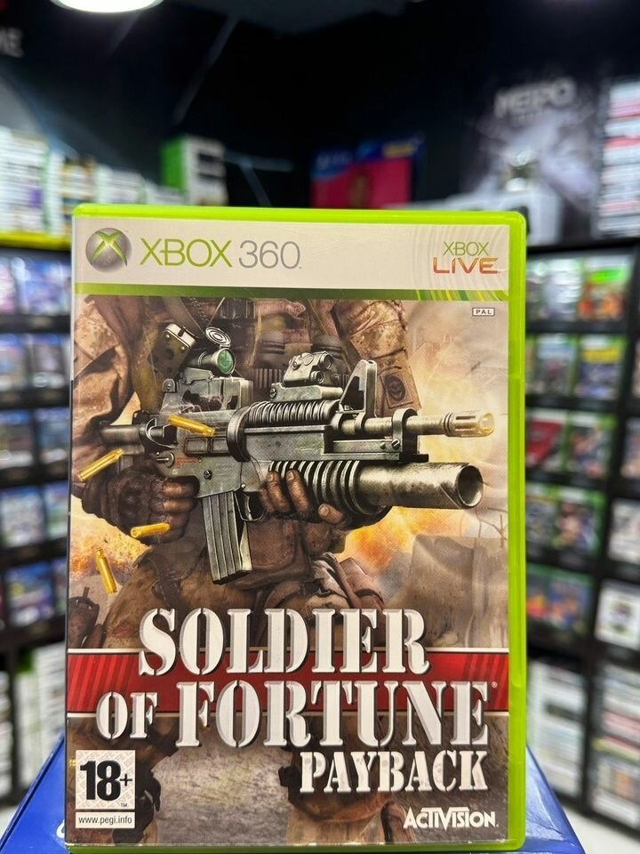 Игра Soldier Of Fortune: Payback (Xbox 360) (Box)