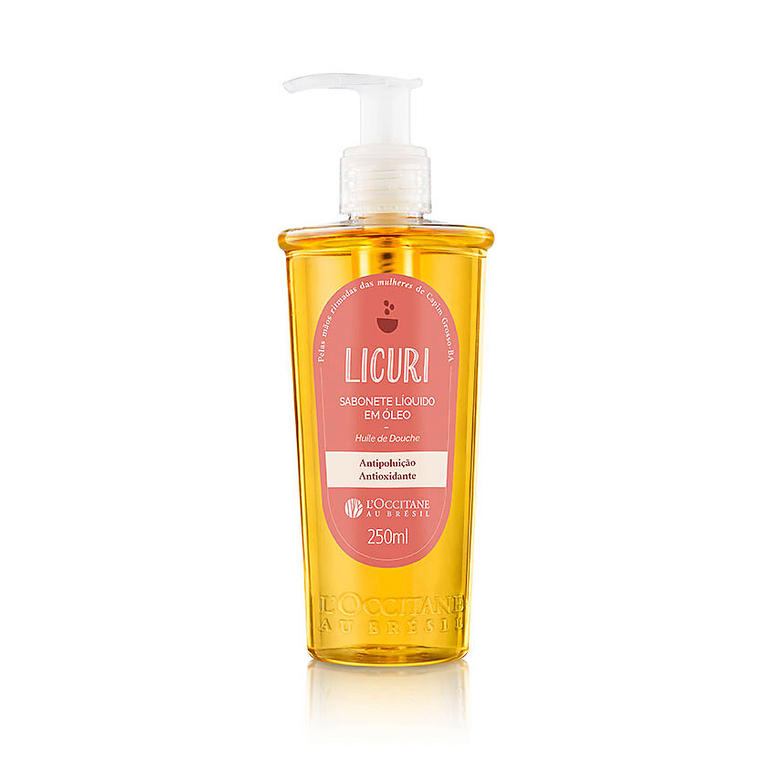 L'OCCITANE AU BRESIL Масло для душа Licuri Sabonete Liquido Em Oleo, 250 мл