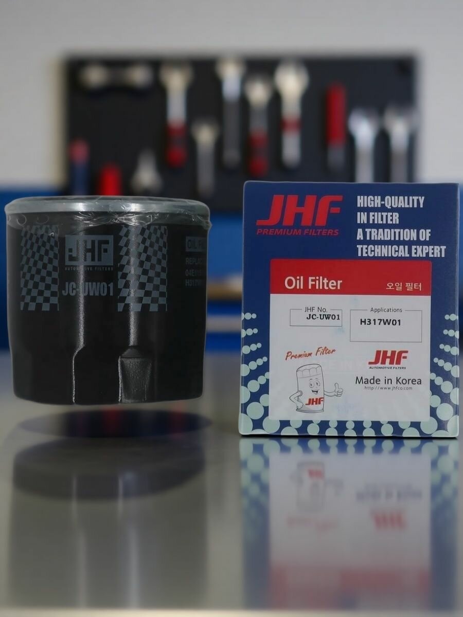 Фильтр масляный JHF VW Golf (12-), Polo (12-) AUDI A3 (12-)