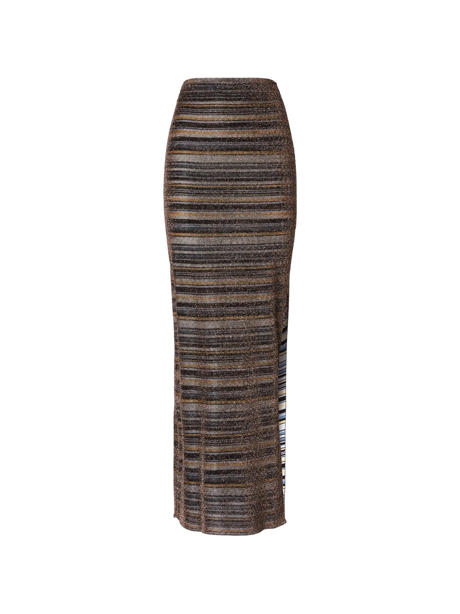 Юбка Striped split skirt
