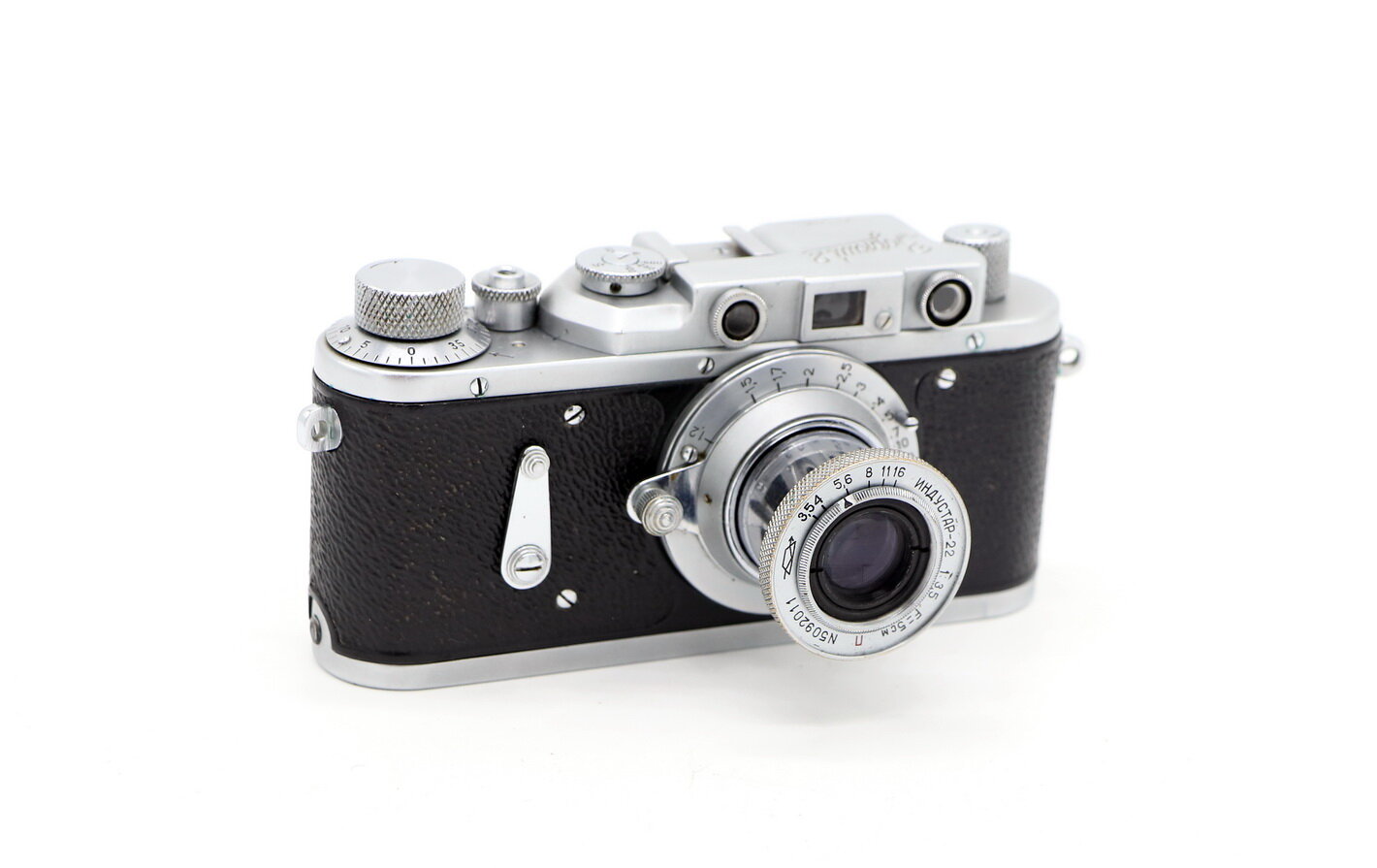 Дальномерный фотоаппарат Зоркий 2 + Индустар-22