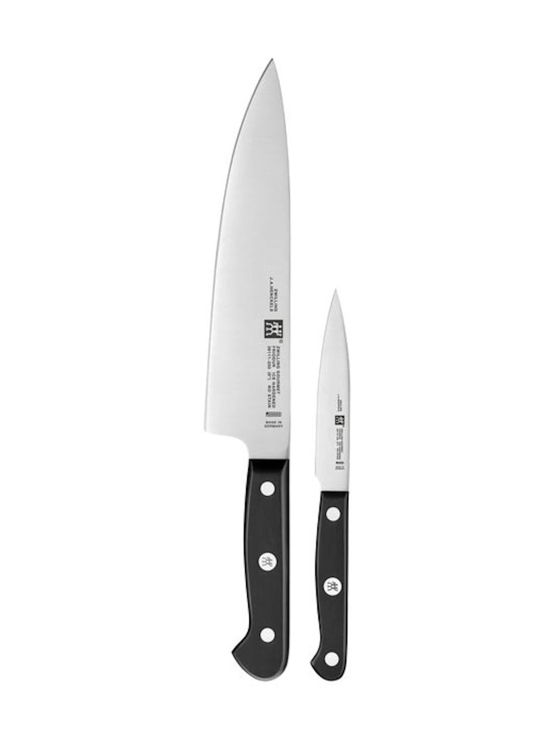 Набор ножей ZWILLING Gourmet, нержавеющая сталь, нескользящая рукоять, 2 шт.