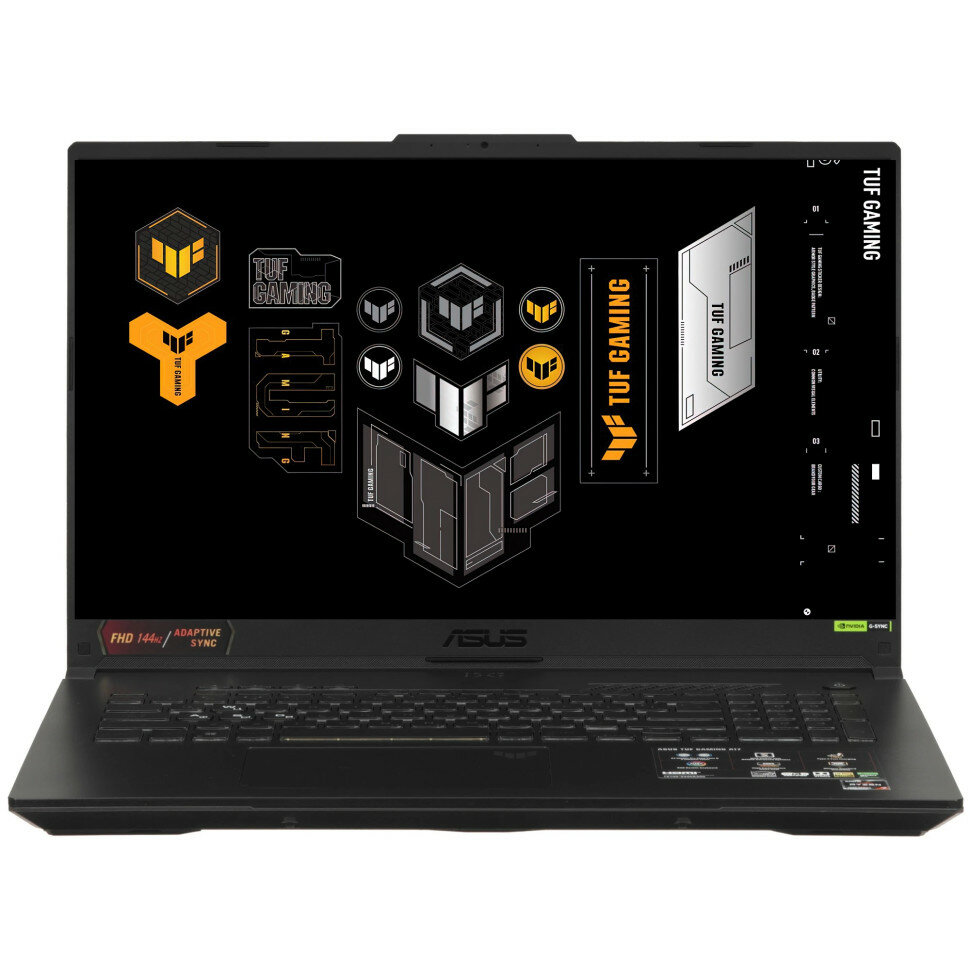 17.3" Ноутбук ASUS TUF Gaming FA707NUG-HX149, AMD Ryzen 7 7445HS, DDR5-16ГБ, SSD-512ГБ, GeForce RTX 4050-6ГБ