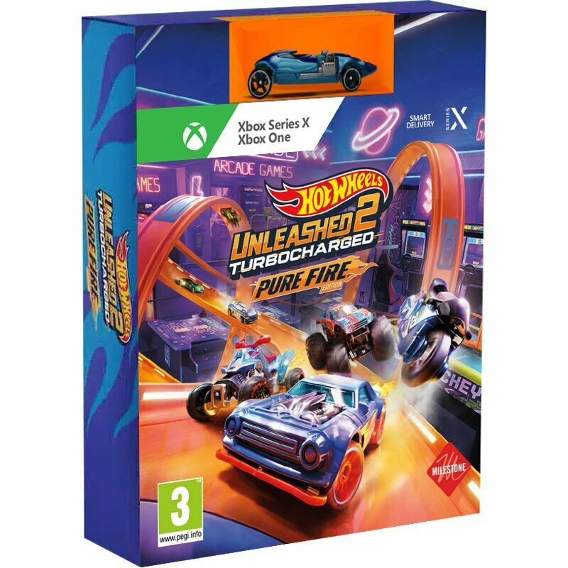 Игра Hot Wheels Unleashed 2: Turbocharged. Pure Fire Edition (английская версия) для Xbox One/Series X