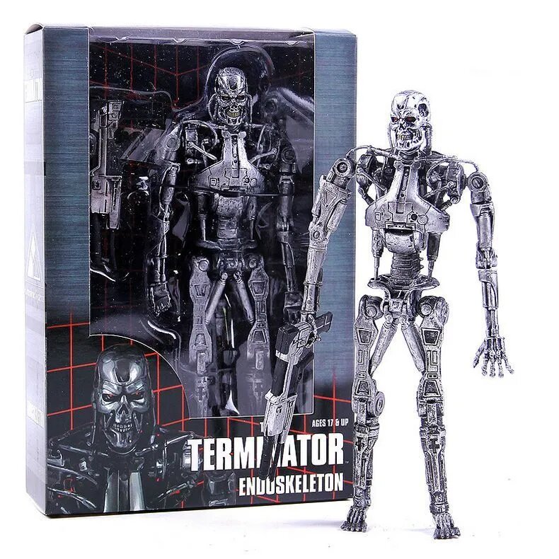Фигурка Терминатор T800 / Terminator (18см) Эндоскелет, коллекционная