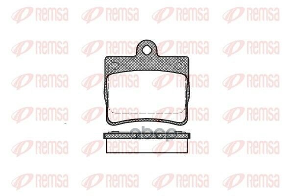 630 00 641 000B-SX=FDB1310 ! колодки дисковые з MB W202 1.8/2.0D/2.5D/TD 93-01 Remsa арт. 063000