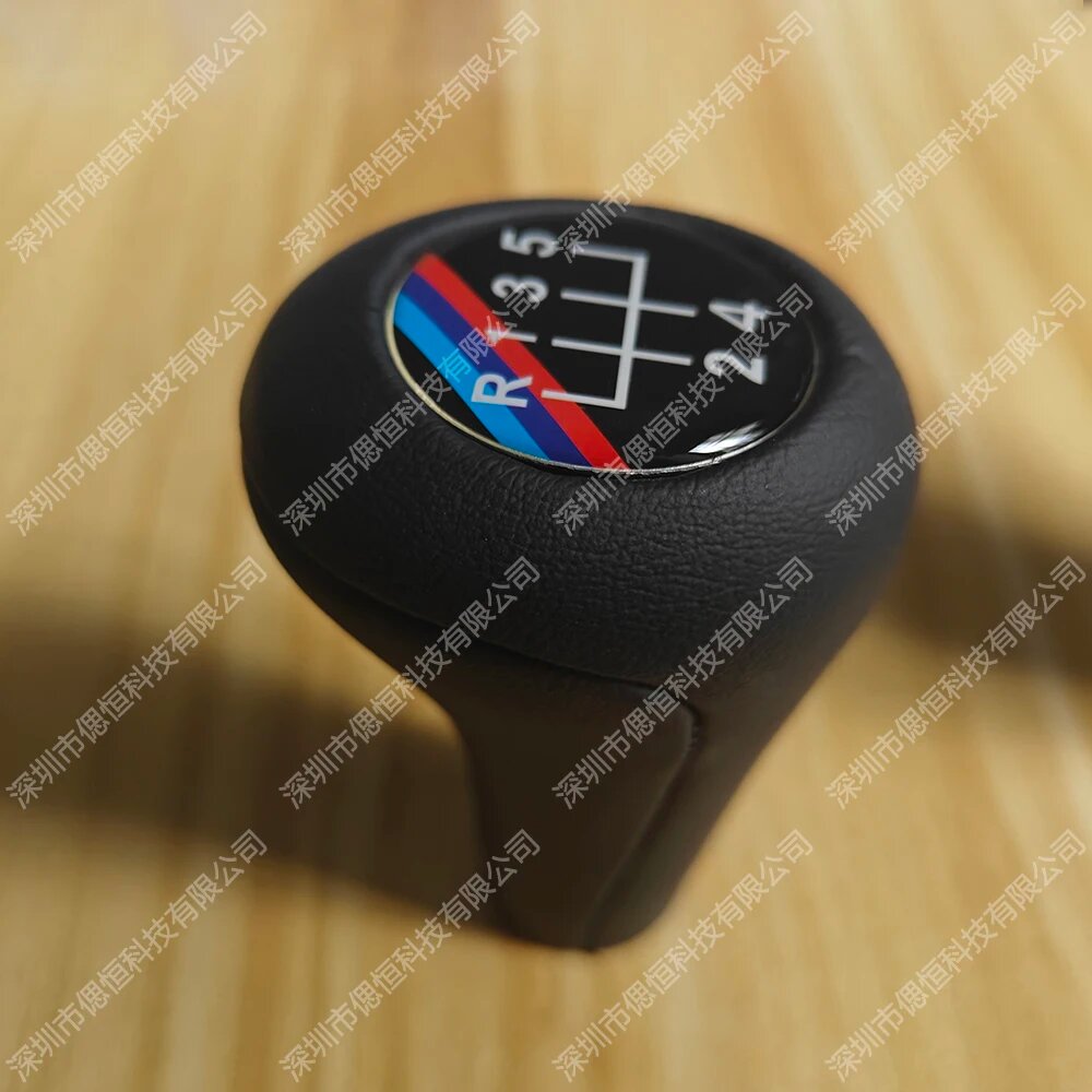 Кожаная ручка переключения передач BMW 5-ступенчатая
