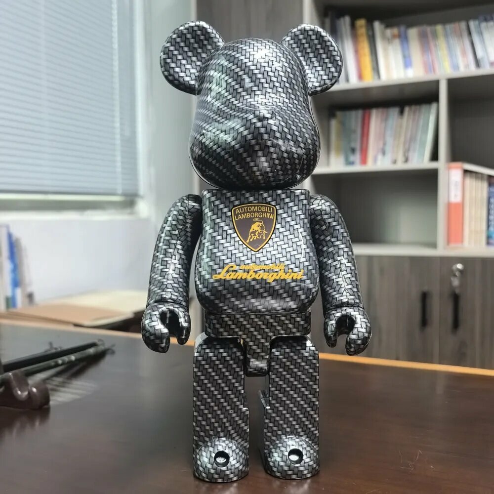 Игрушечная Статуя Медведя Bearbrick 28cm-Рэмбо