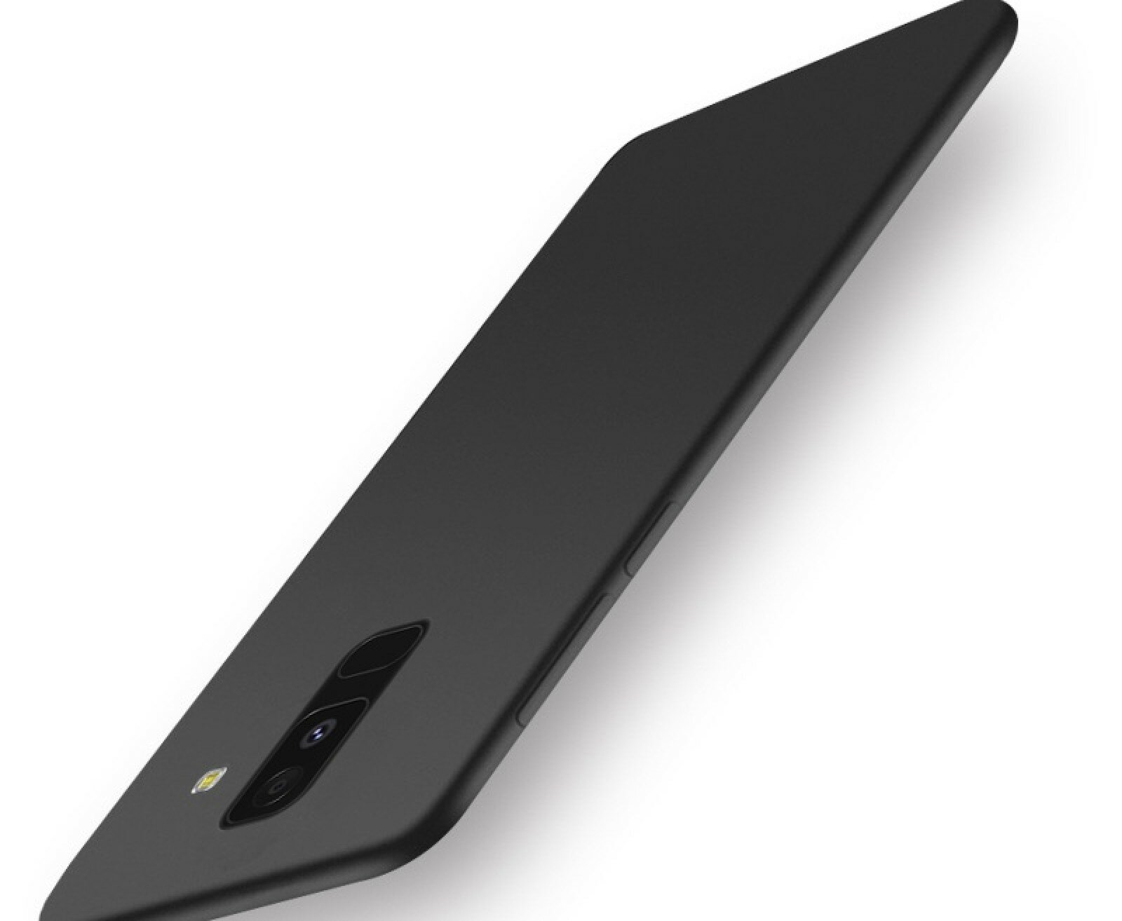 Защитный силиконовый чехол Чехол. ру для Samsung Galaxy A6 (2018) SM-A600F черный с точными вырезами