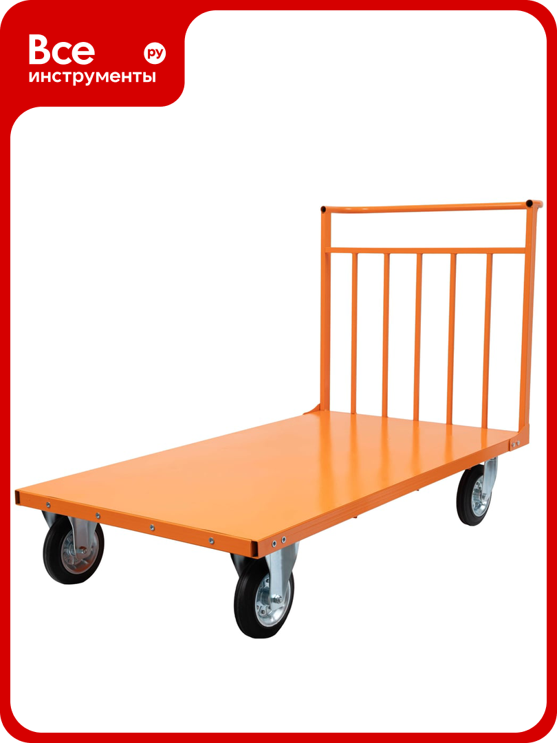 Тележка платформенная усиленная 800x1400 D200мм Gigant ТПУ-002