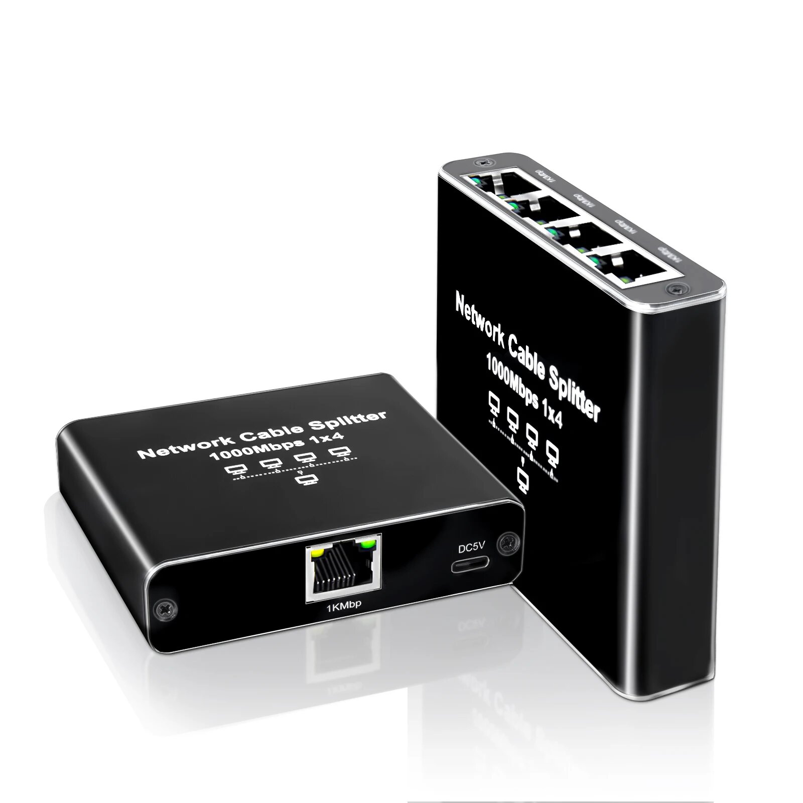 ZOERAX RJ45 Splitter Ethernet Адаптер 1 до 2/3/4