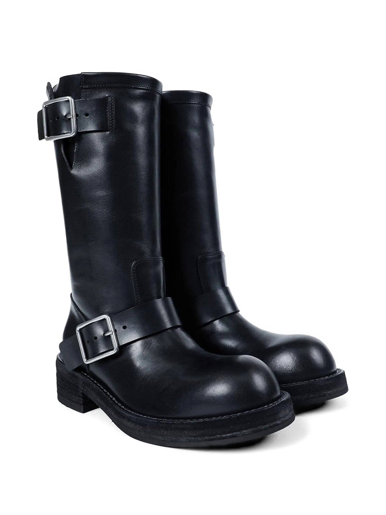 Ботинки Ann Demeulemeester Sarith Engineer buckle biker boots, размер 39, черный — фото 1