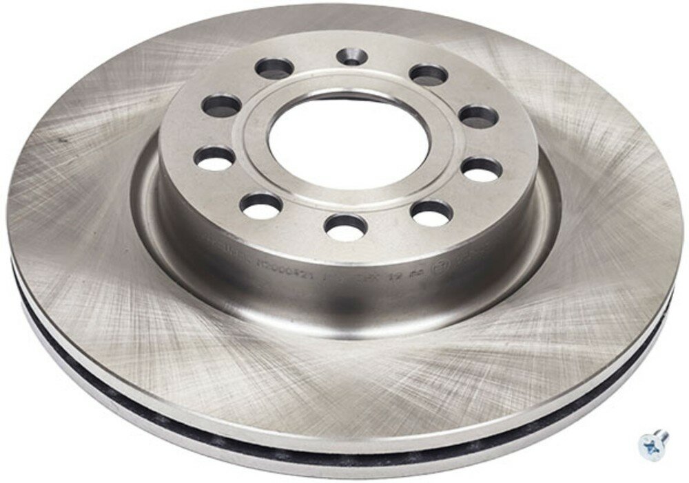 Тормозной диск передний MARSHALL M2000421 Audi A3 8P 03- Skoda Octavia II A5 04- VW Caddy III 04- / Golf V, VI 03->