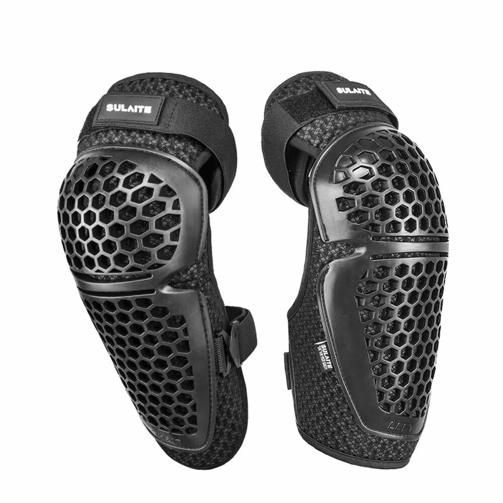 Milochic Мотозащита наколенники и налокотники, размер: Универсальный, цвет: черный матовый