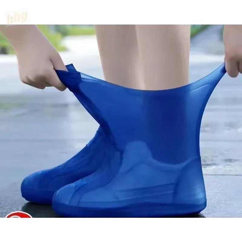 Сапоги резиновые Водонепроницаемые и износостойкие латексные дождевики для обуви