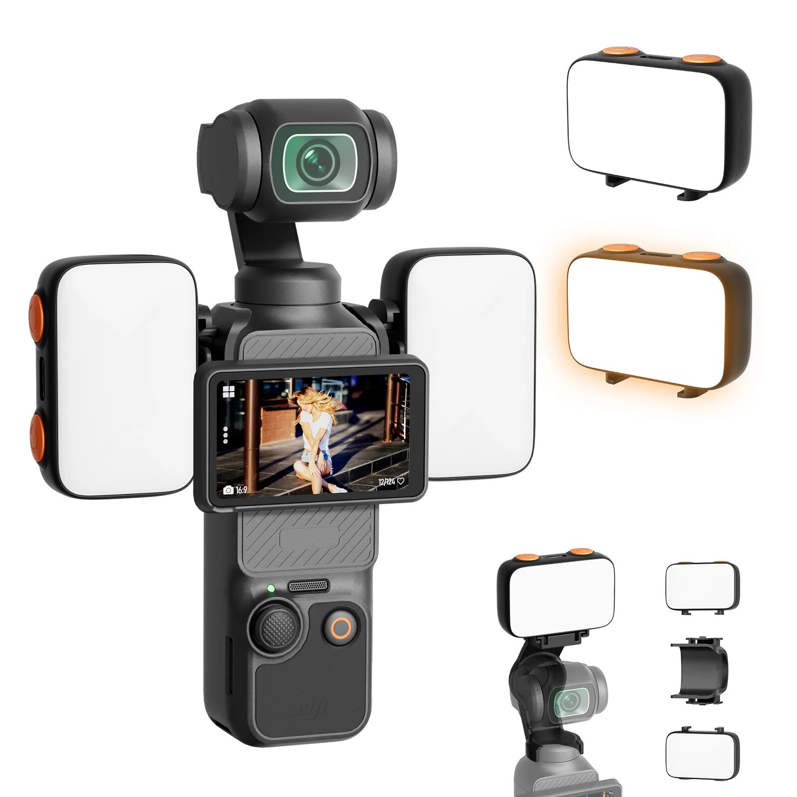 Светодиодная подсветка St rbea для DJI OSMO Pocket 3