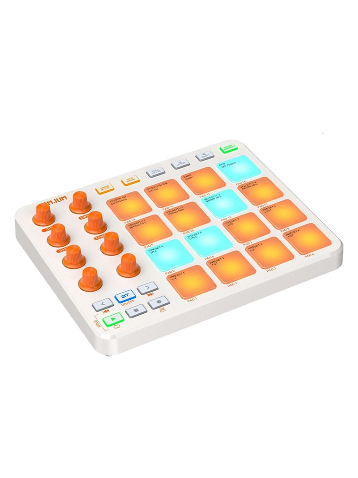 MIDI-контроллер Pad Strikes Pad С Подсветкой MIDI-соединения Контроллер с Низкой Задержкой для создания музыки.