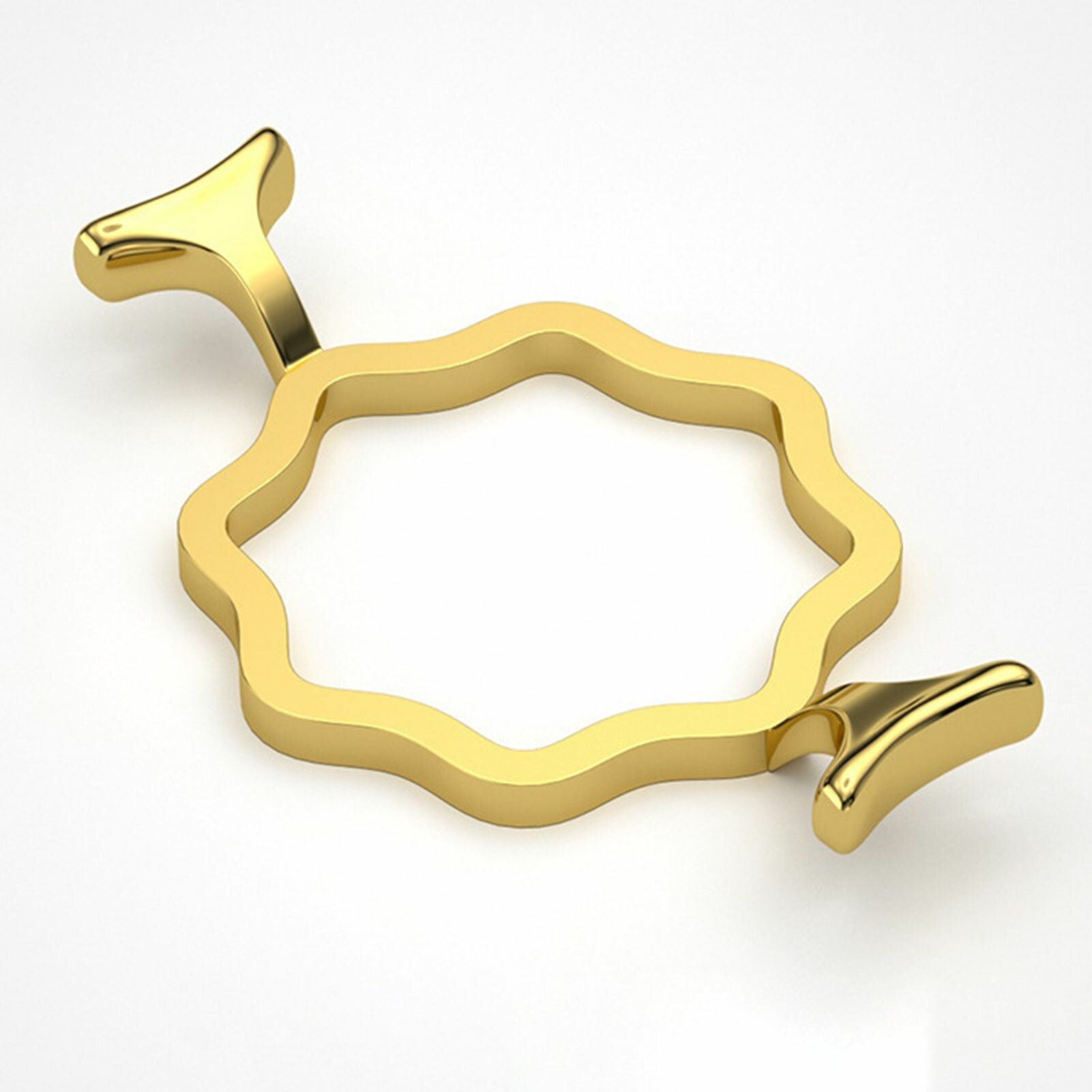 Форма для сургучной печати неправильной формы