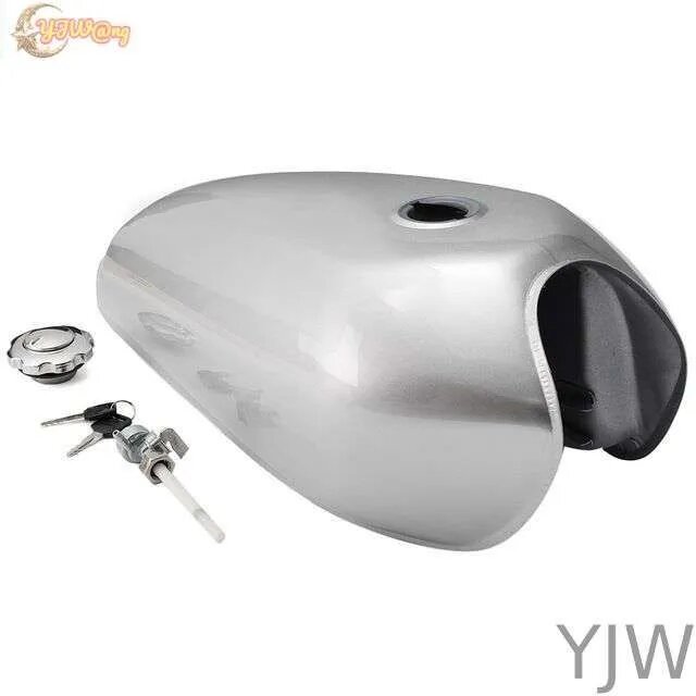 Топливный бак для мотоцикла Honda CG125 в ретро-стиле с крышкой и топливным переключателем