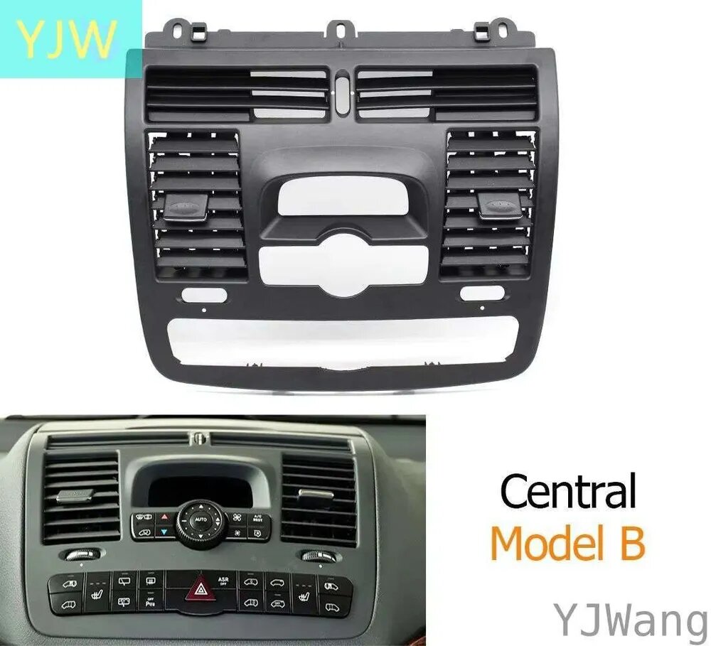 Дефлектор воздуховода автомобильный Central-Model B для Mercedes Benz Vito Viano W636