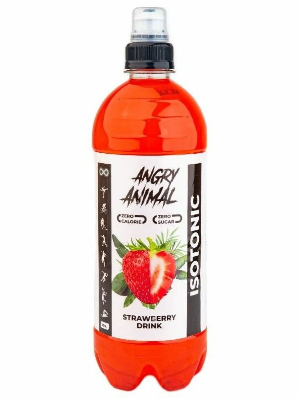 Angry Animal Isotonic (700 мл.) Клубника