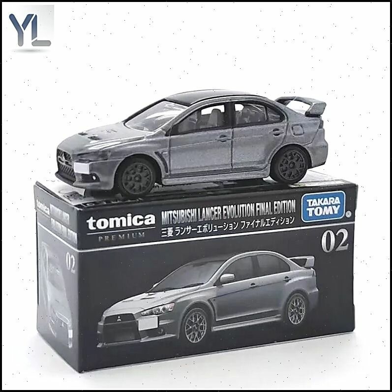 Машинка модель TAKARA TOMY Tomica 1:64 Black Box Mitsubishi Lancer alloy car model