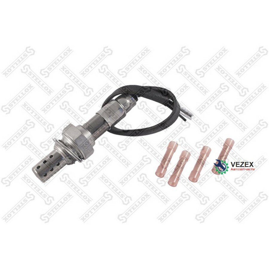 STELLOX 2000036SX лямбда-зонд универсальный! 4-х проводной, с подогревом масса проходит через корпус\